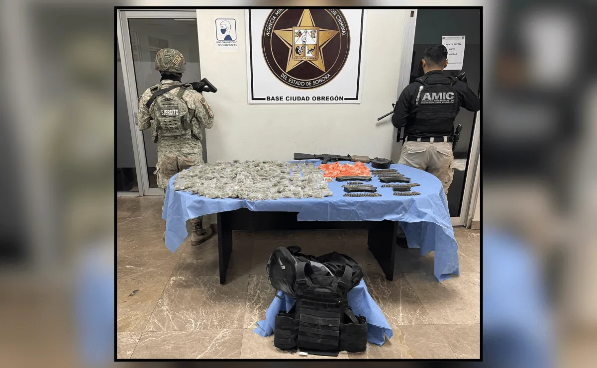 Decomisan armas, equipo táctico y drogas en Ciudad Obregón – Dossier Político